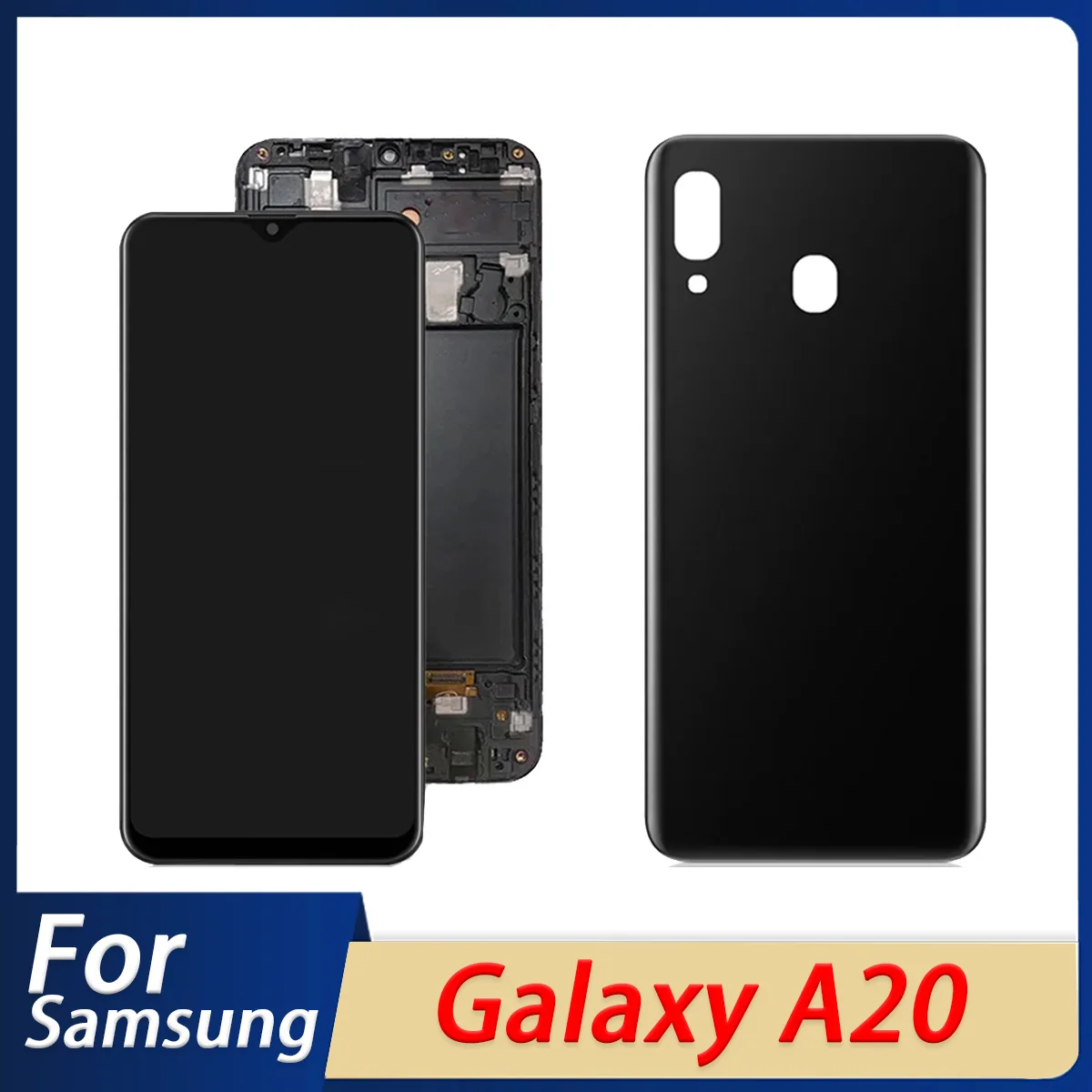 100-Tested-Lcd-Display-for-Samsung-Galaxy-A20-A205-A205F-DS-A205FN-DS ...