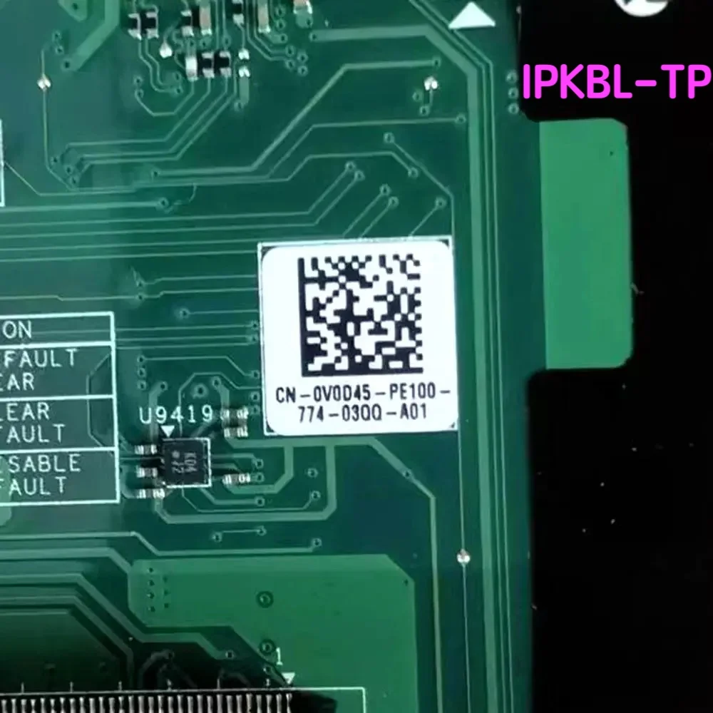For Dell Optiplex 7450 All-in-One Motherboard IPKBL-TP V0D45 0V0D45 CN ...