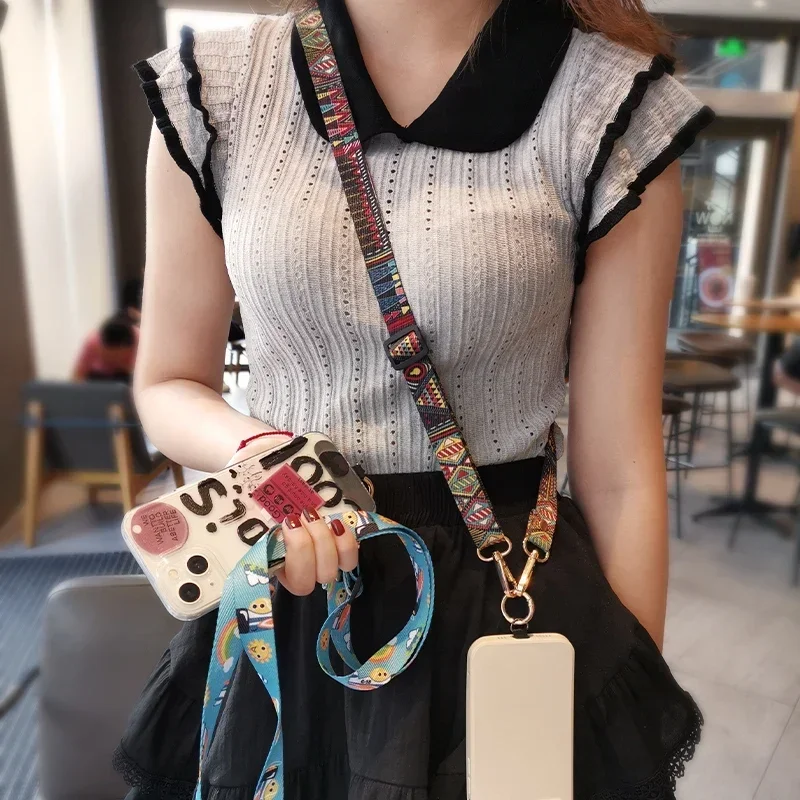 Crossbody Lanyard Vintage Totem Pattern Hanging Decoration Adjustable ...