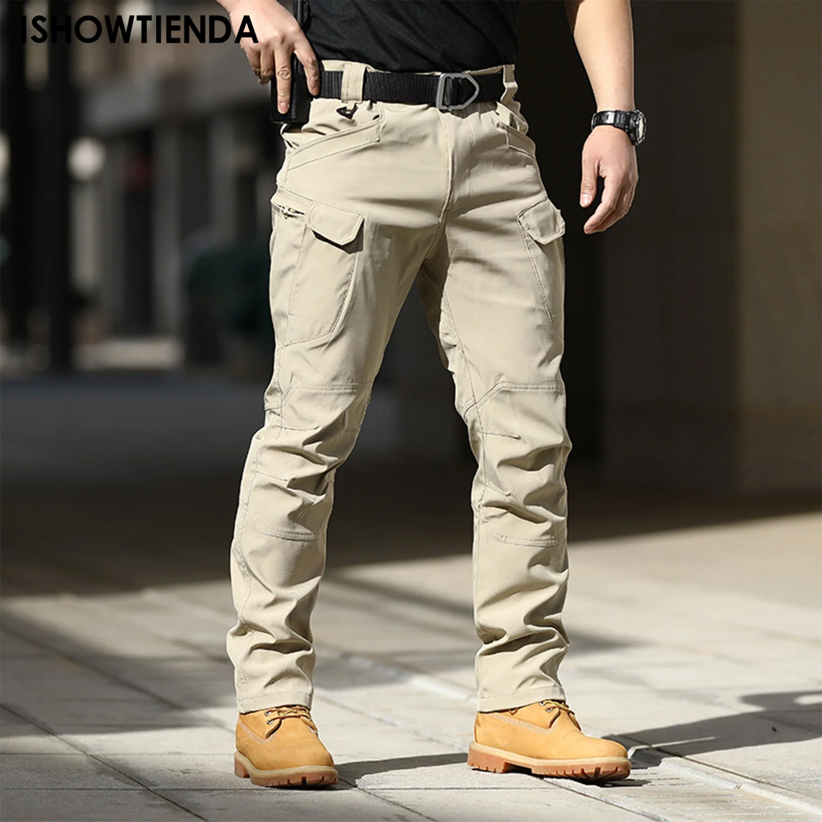 Outdoor consul tactical pants elastic fabric IX7 city special service ...