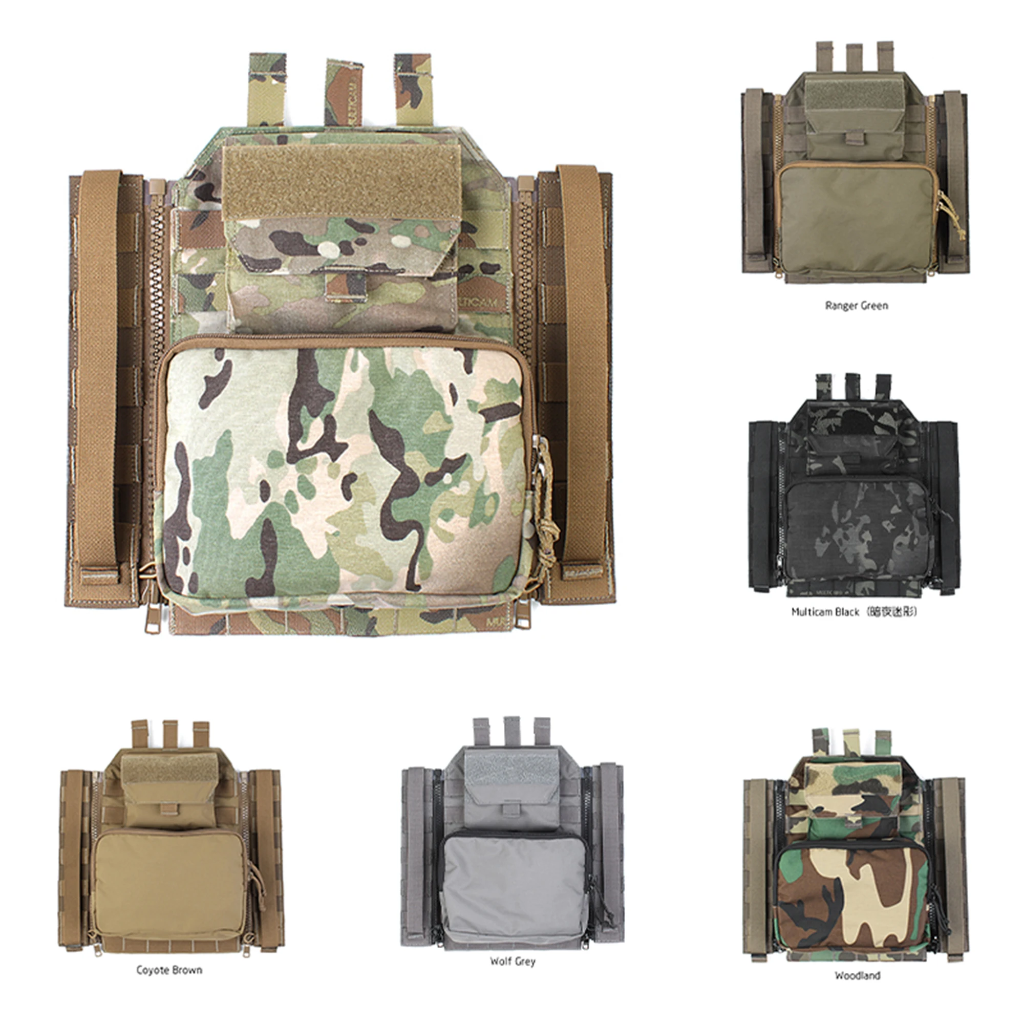 Pew-Tactical-Molle-System-TYR-Tactical-Zip-on-Chest-Rig-Back-Platform ...