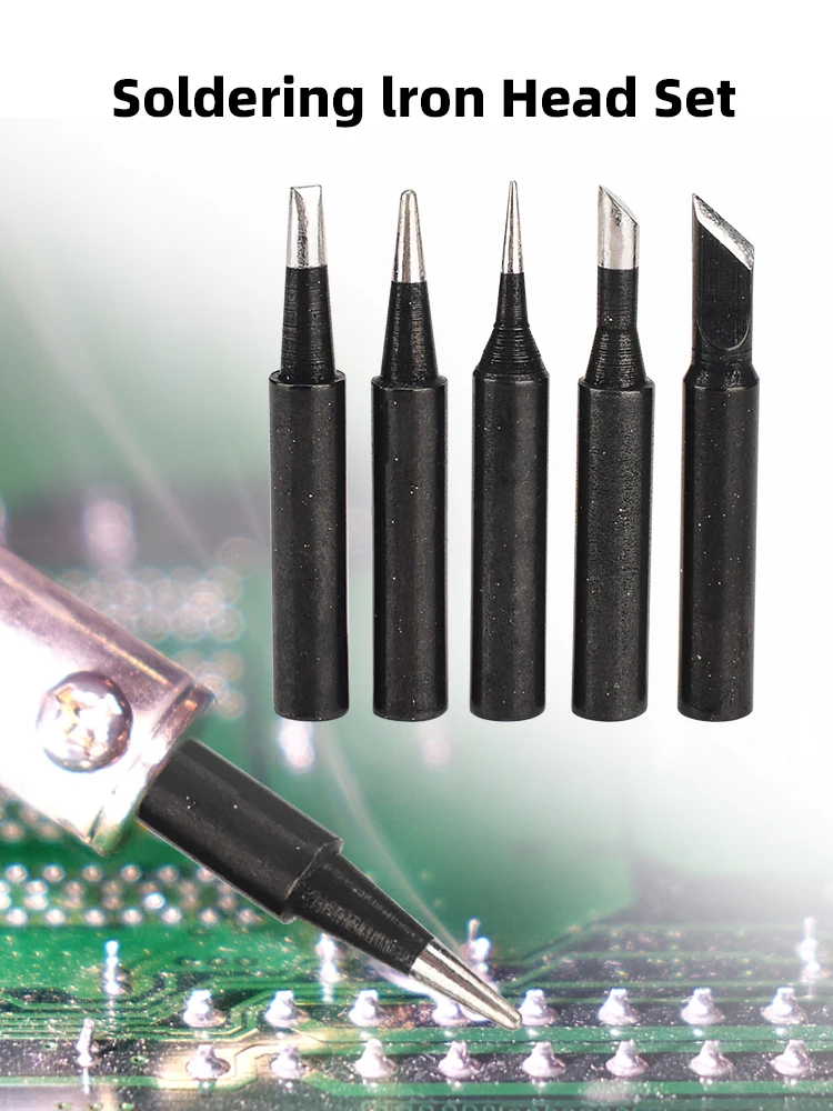 5-soldering-iron-tips-set-internal-hot-nozzle-flat-pointed-round-horseshoe-blade-black-soldering ...