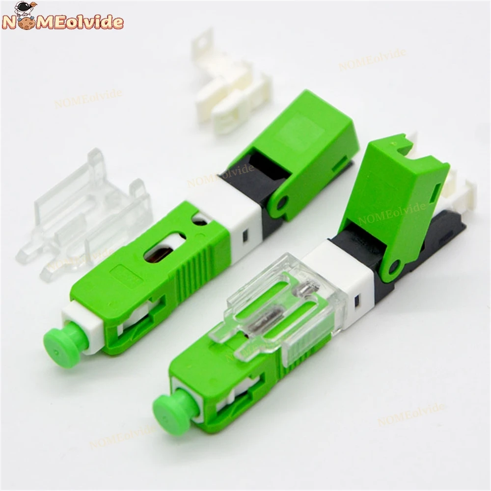 New ESC250D Field Mountable Optical Fiber Quick Connector FTTH SC APC ...