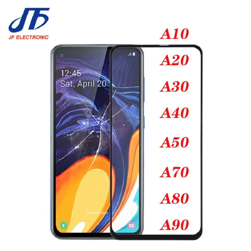 30 pces para samsung galaxy a10 a20 a30 a40 a50 a70 a80 a90 5g painel de toque frente exterior ...
