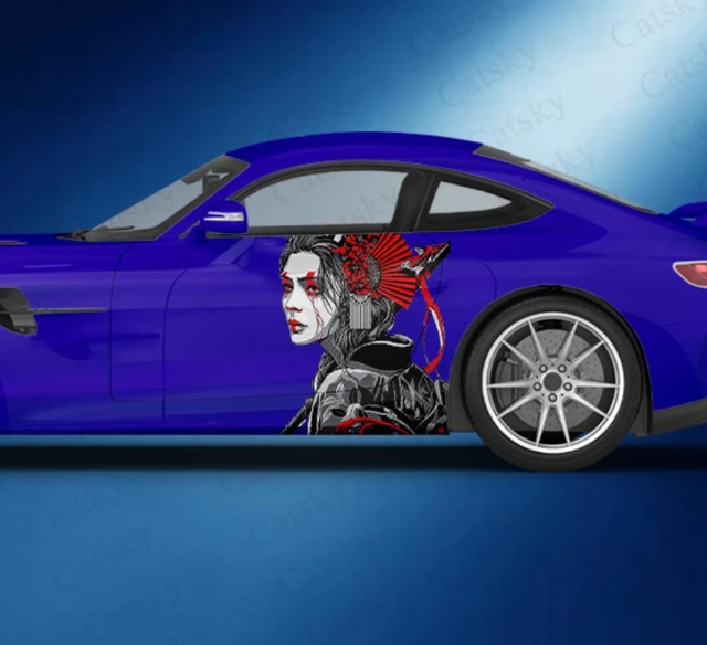 Racing Car Side Stickers