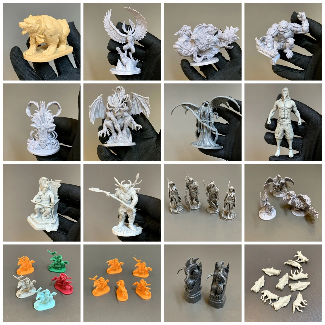 Fighter-Wolf-Birdman-Board-Game-Figure-Adventure-Fantasy-Reaper ...