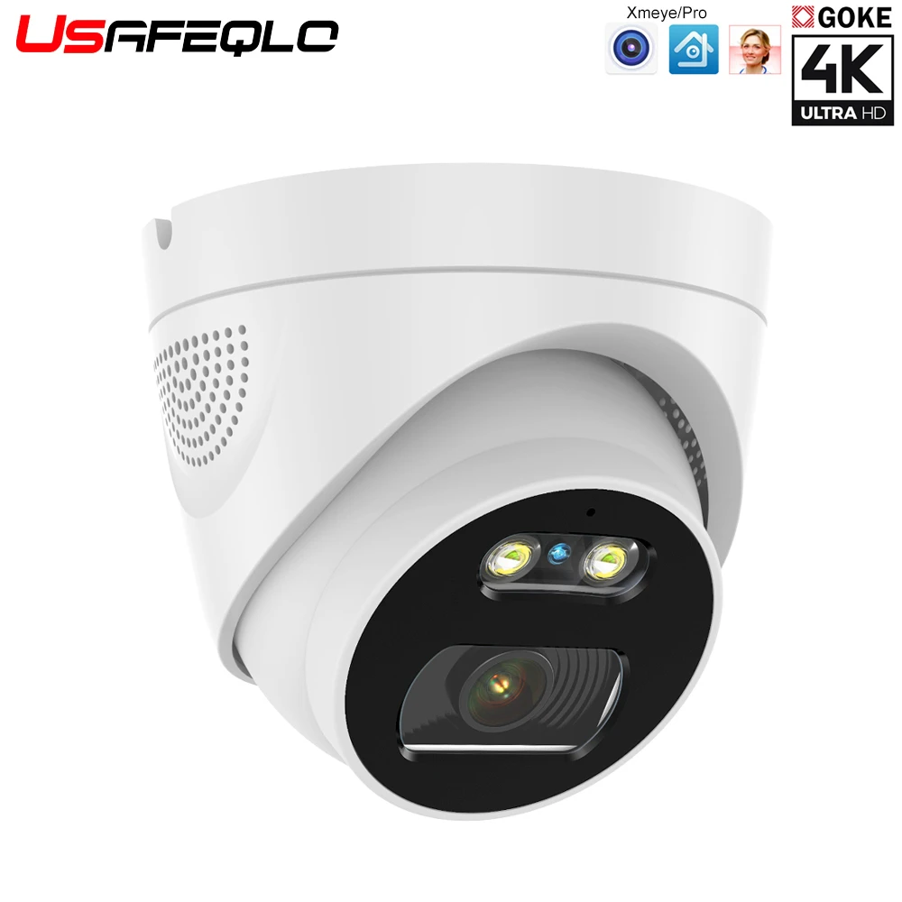 4MP 5MP 8MP 4K IP Camera Outdoor Face Detection Audio Dual Light H.265 ...