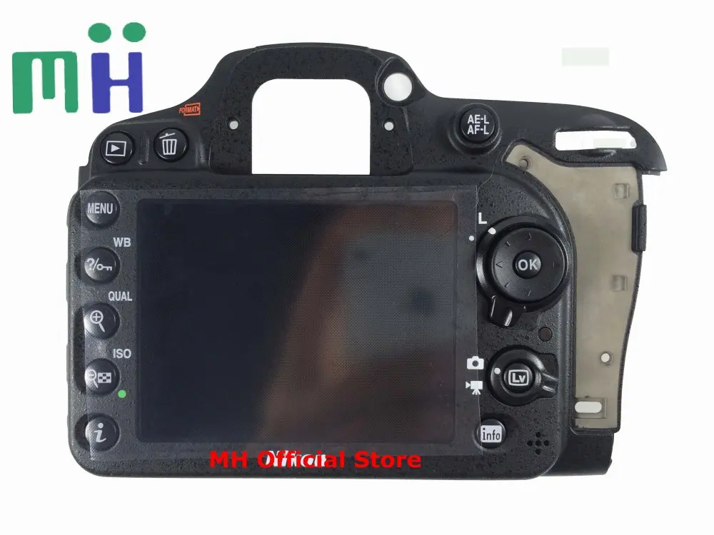 Cubierta trasera Original con botón LCD Flex para Nikon D7100 unidad de ...