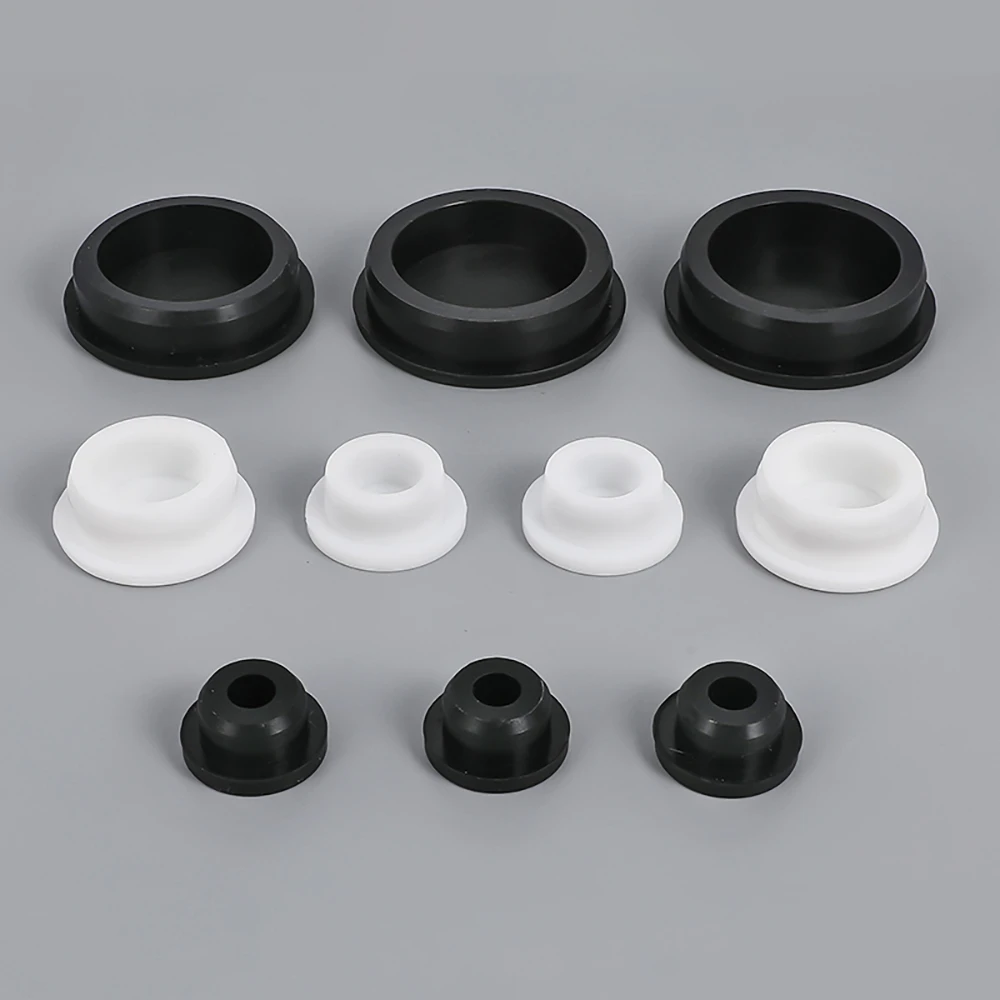 30mm-80mm Round Silicone Rubber Blanking End Cap Hole Caps Tube Pipe ...