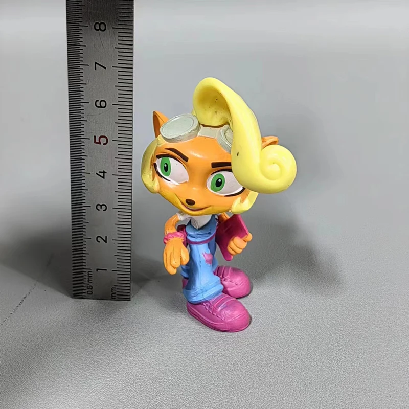 Figura de acción de Crash Fox, modelo Bandicoot de PVC de 6-7 cm para ...