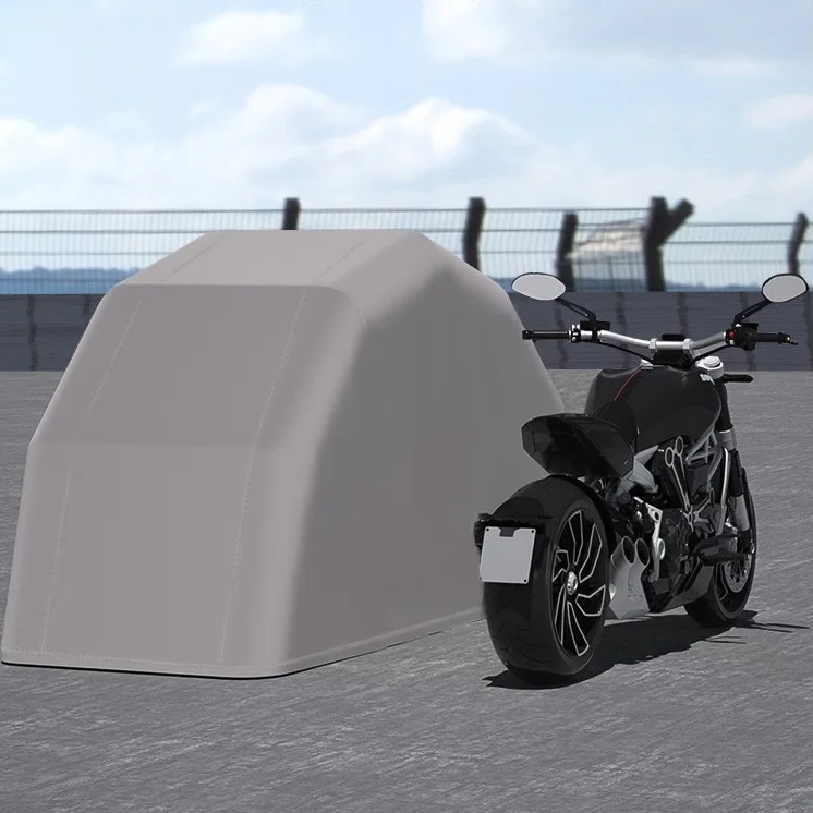 Waterproof-Foldable-Motorcycle-Shelter-Tent-Shed-Storage-Garage ...