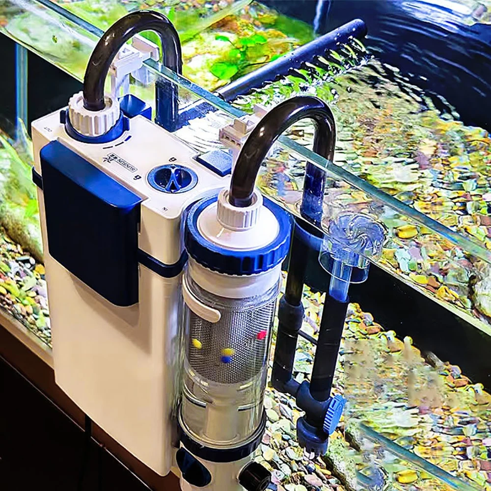 220V Silent Aquarium Fish Tank Filtration System Oxygenation Integrated ...