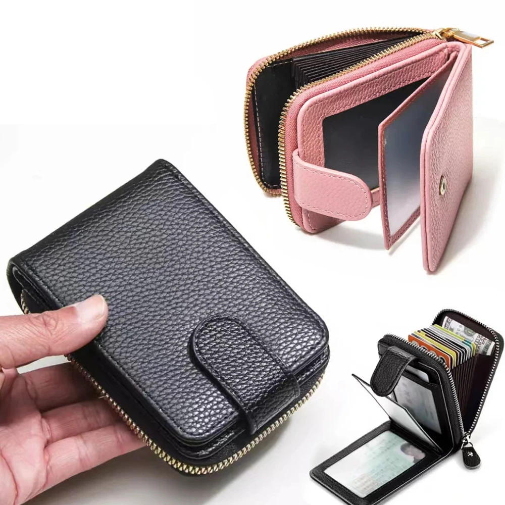 New Women Wallets Credit Bank Card Holder Fashion Coin Purse PU Leather ...