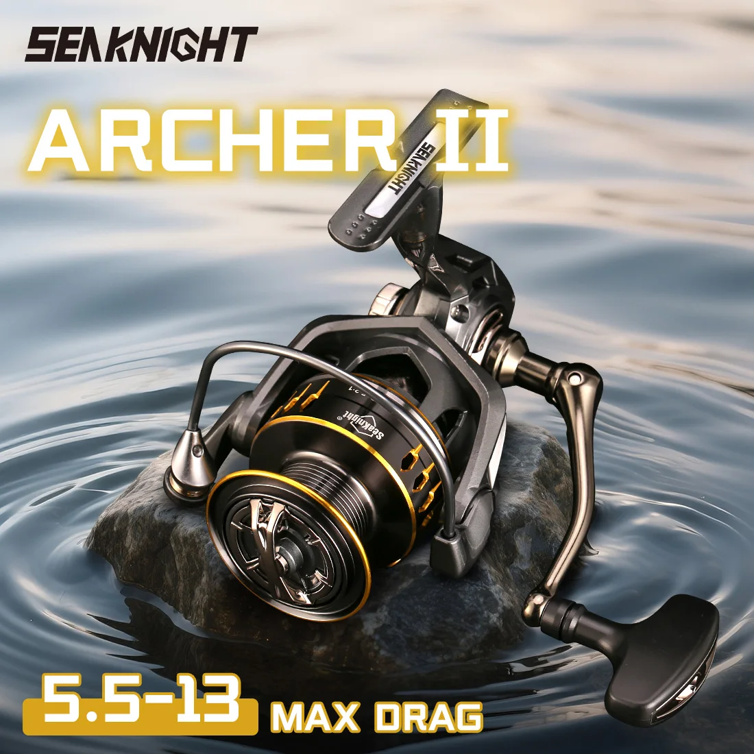 SeaKnight ARCHER II 5.2:1 4.9:1 Max Drag13kg Durable & High-Performance ...