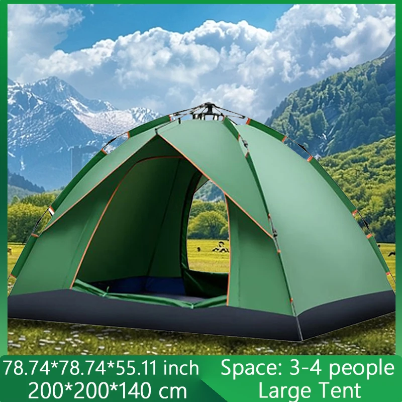 Camping-Tent-Quick-Automatic-Opening-Beach-Fishing-Tent-Family-Travel ...