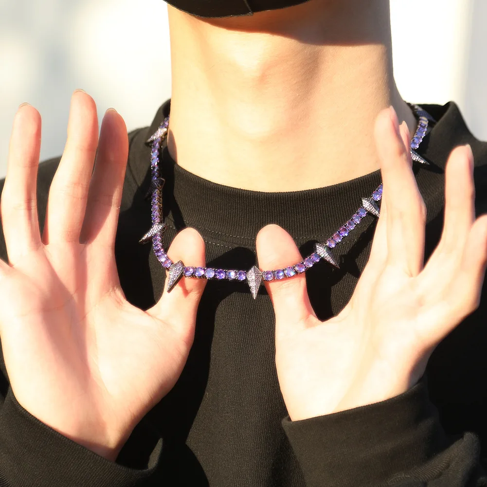 Hip-Hop-Rap-Dripping-Oil-Glow-in-the-Dark-Copper-Claw-Diamond-Men-and ...