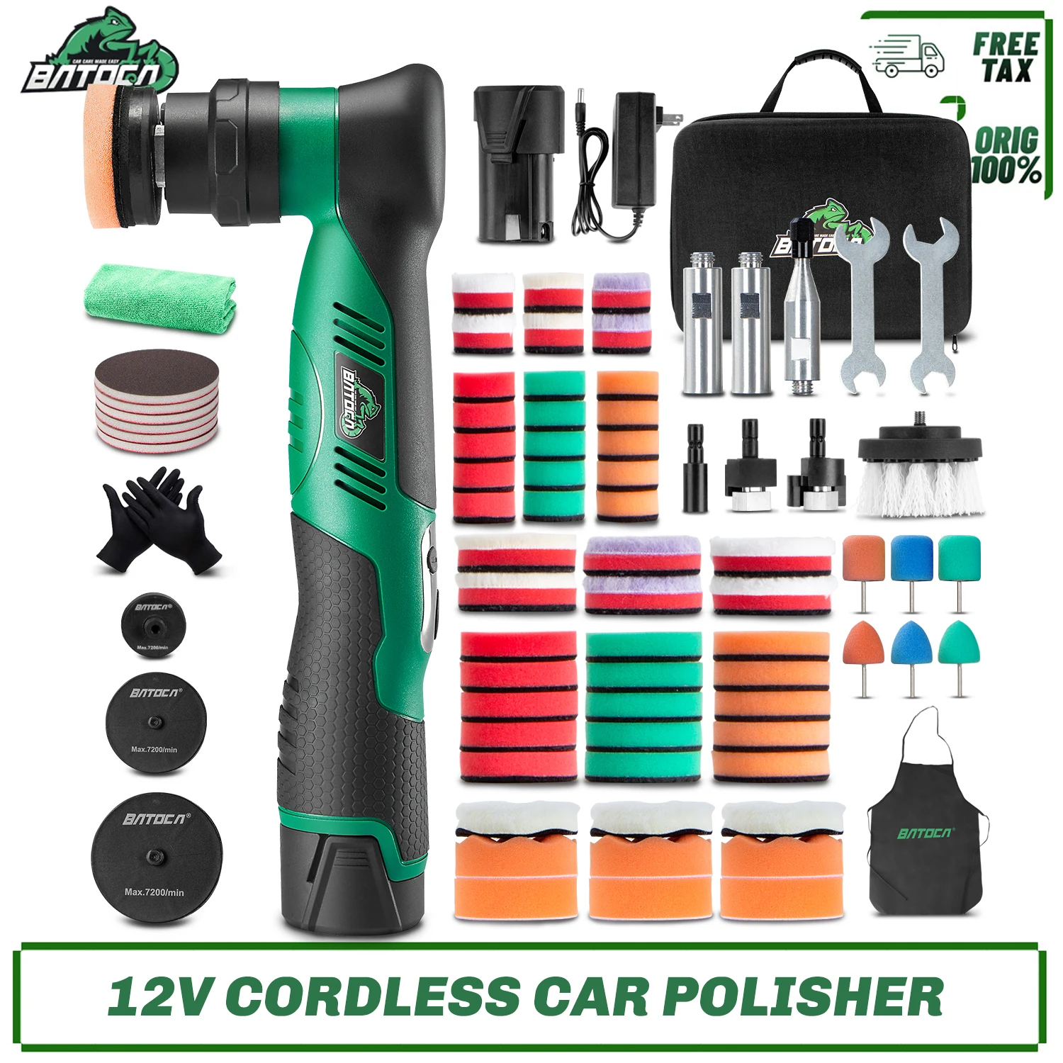 BATOCA-S5-Cordless-Car-Polisher-1-2-3-Inch-Mini-Wireless-Electric ...