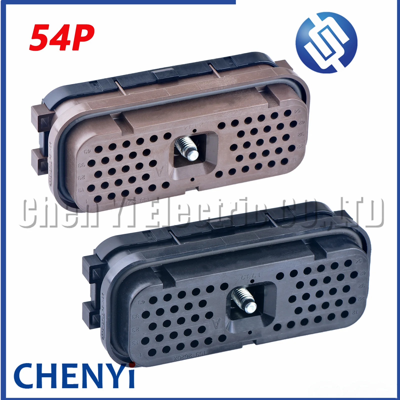 54 Pin Original Authentic Waterproof Wiring Connector For CAT Carter ...