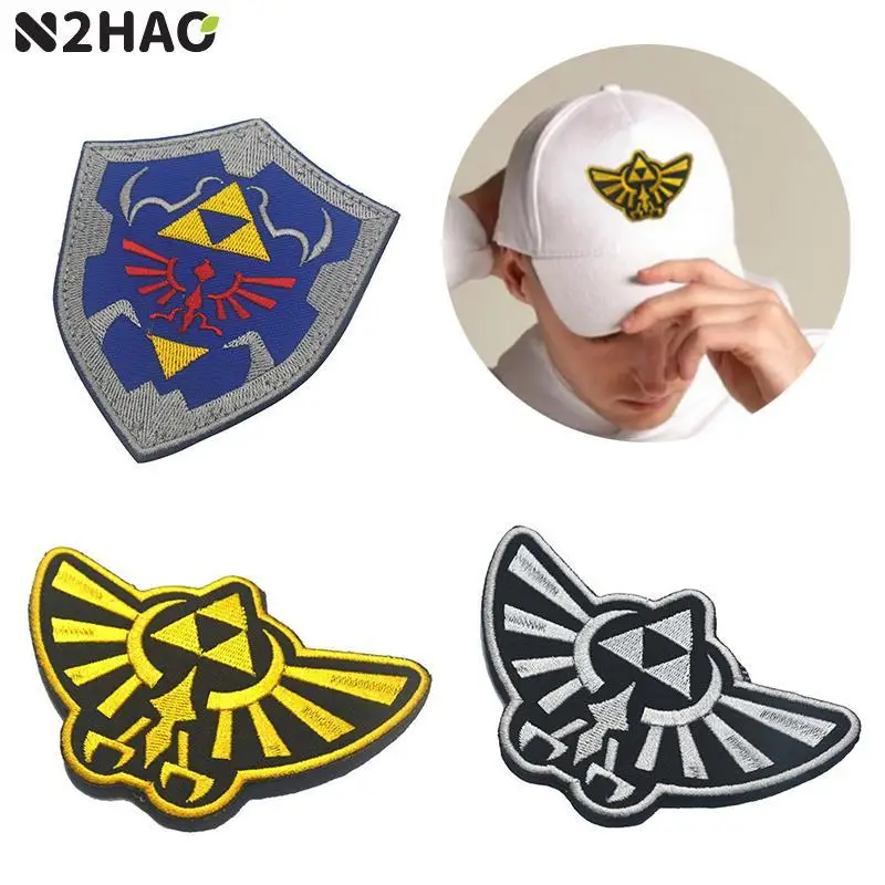 1pc Embroidery Cloth Sticker Zelda Legends Wings Armbands Royal Emblem ...