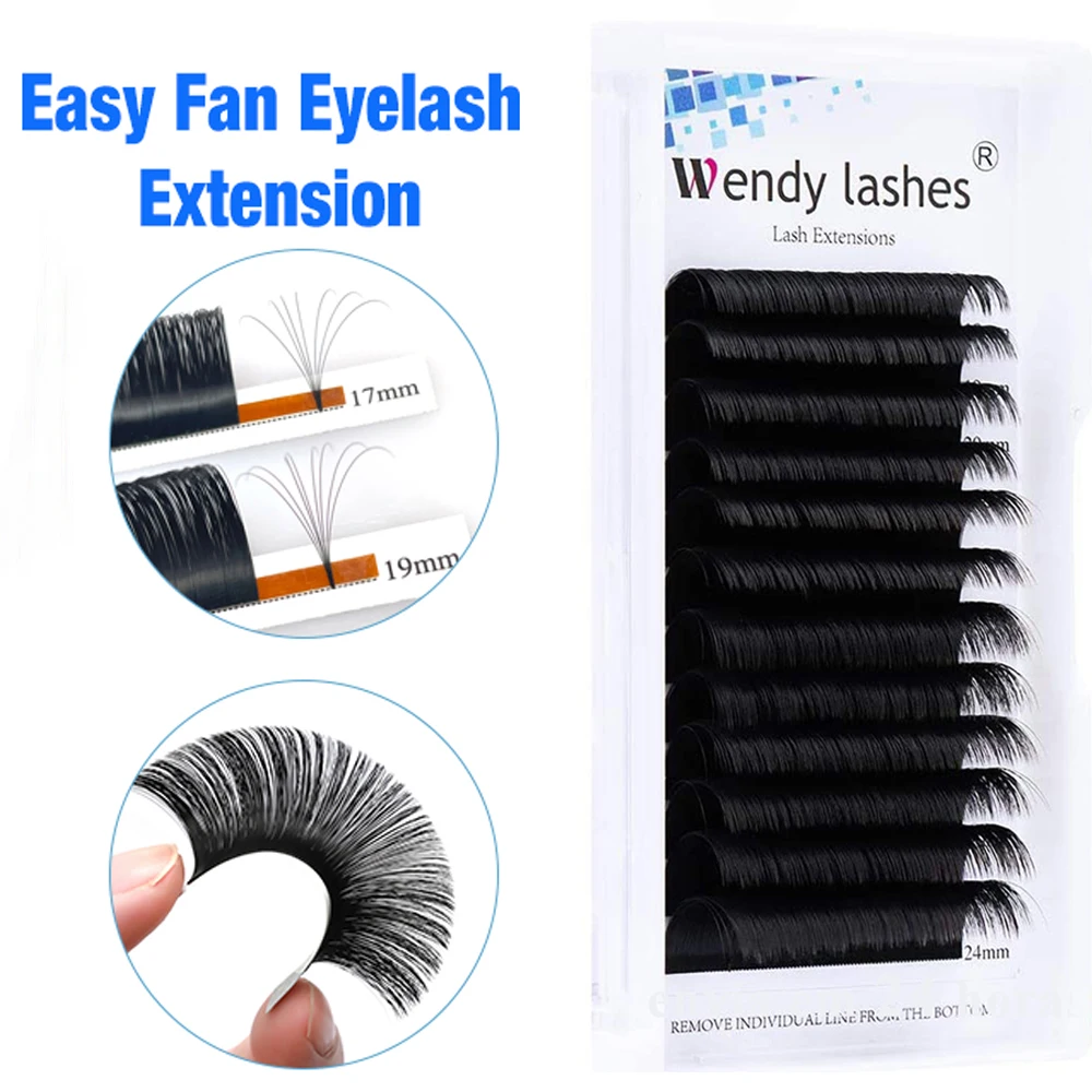 Easy Fan Lashes Premade Volume Fans Eyelash Extension Fast Blooming ...