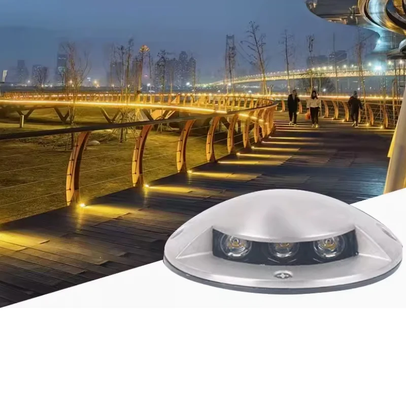 Waterproof IP67 All Stainless Steel RGB LED underground Light 6W9W ...