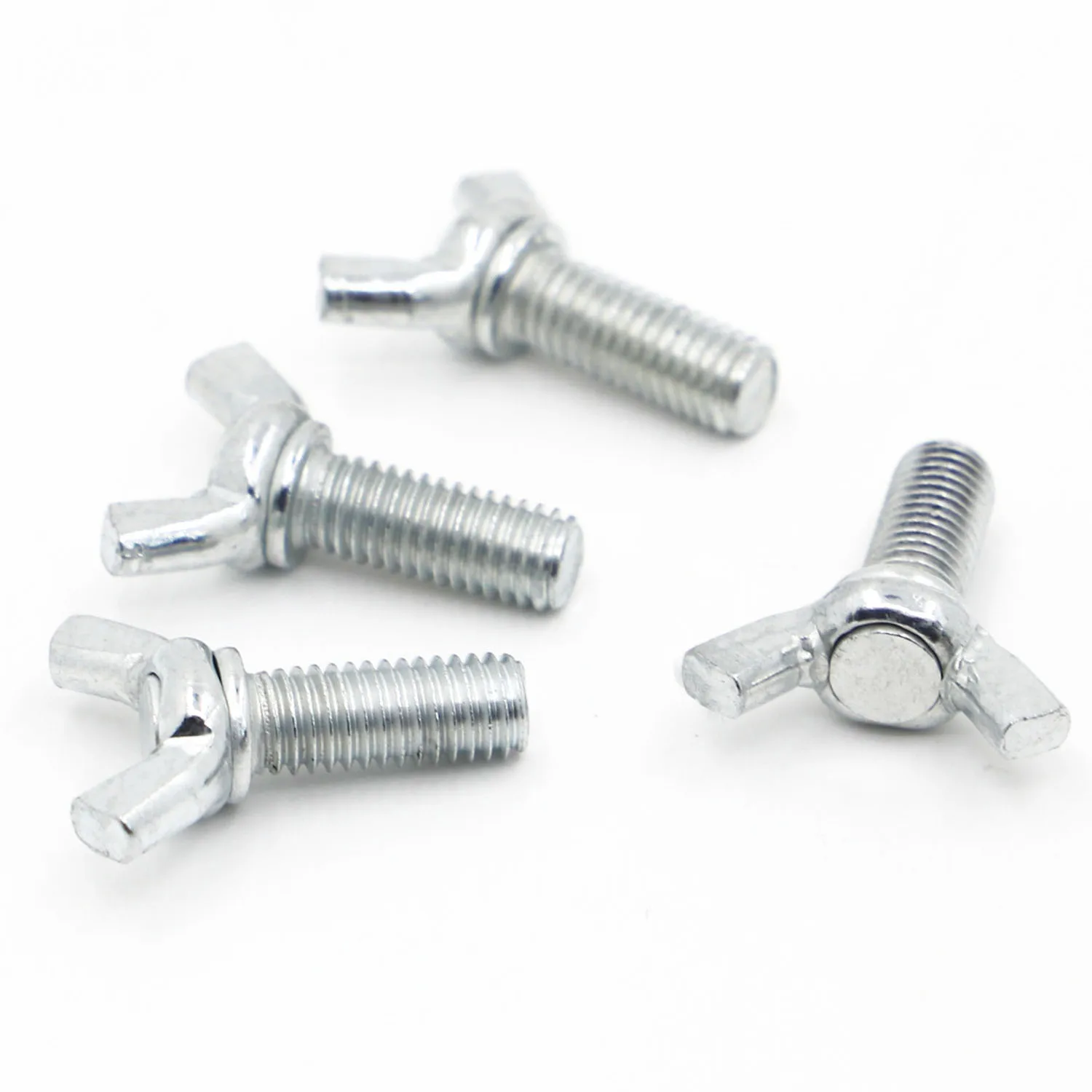 1-10pcs M3 M4 M5 M6 M8 M10 M12 DIN316 Zinc Plated Carbon Steel Butterfly Bolt Wing Bolt Thumb ...