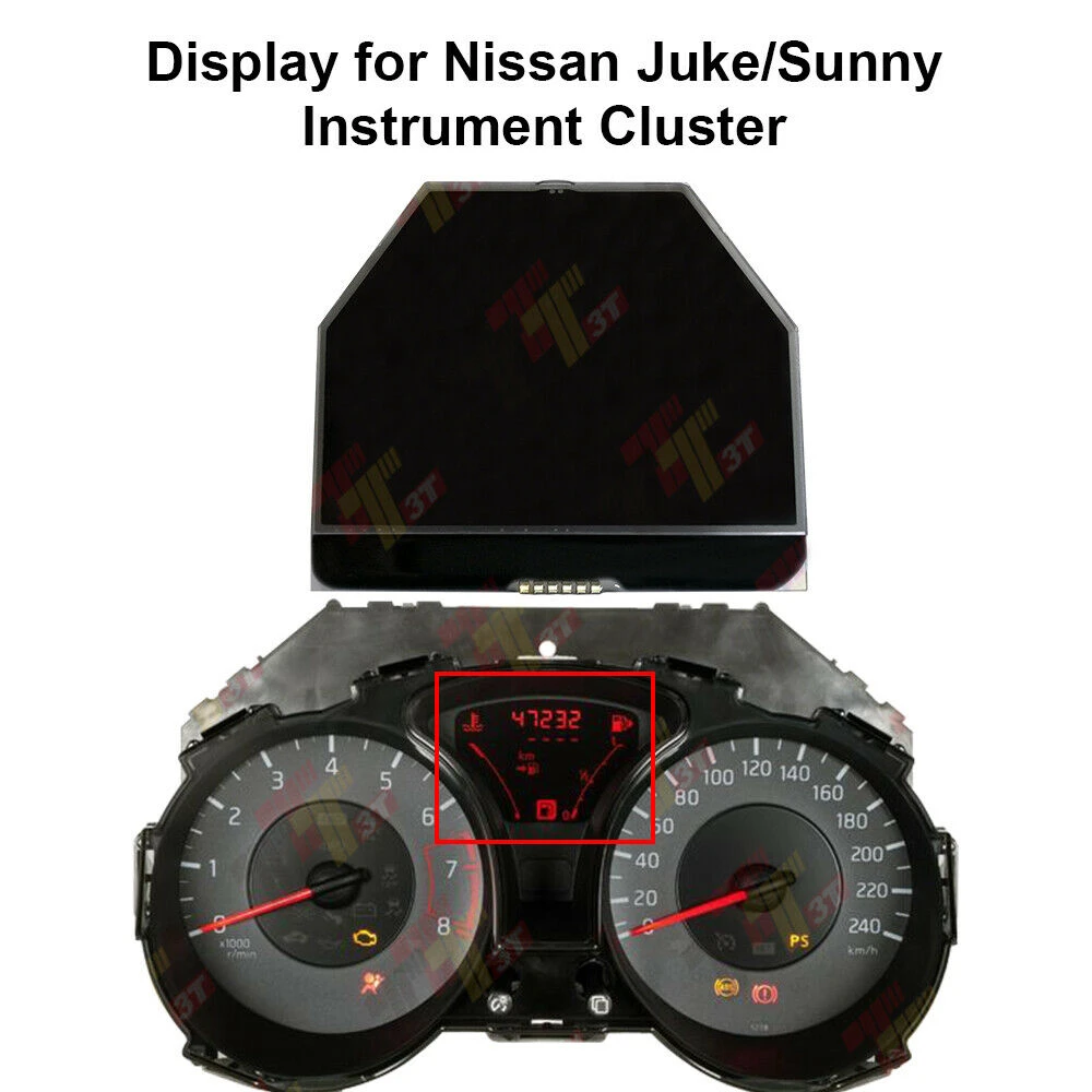 Cluster Lcd Display For Nissan Almera Versa Juke Sunny Instrument ...