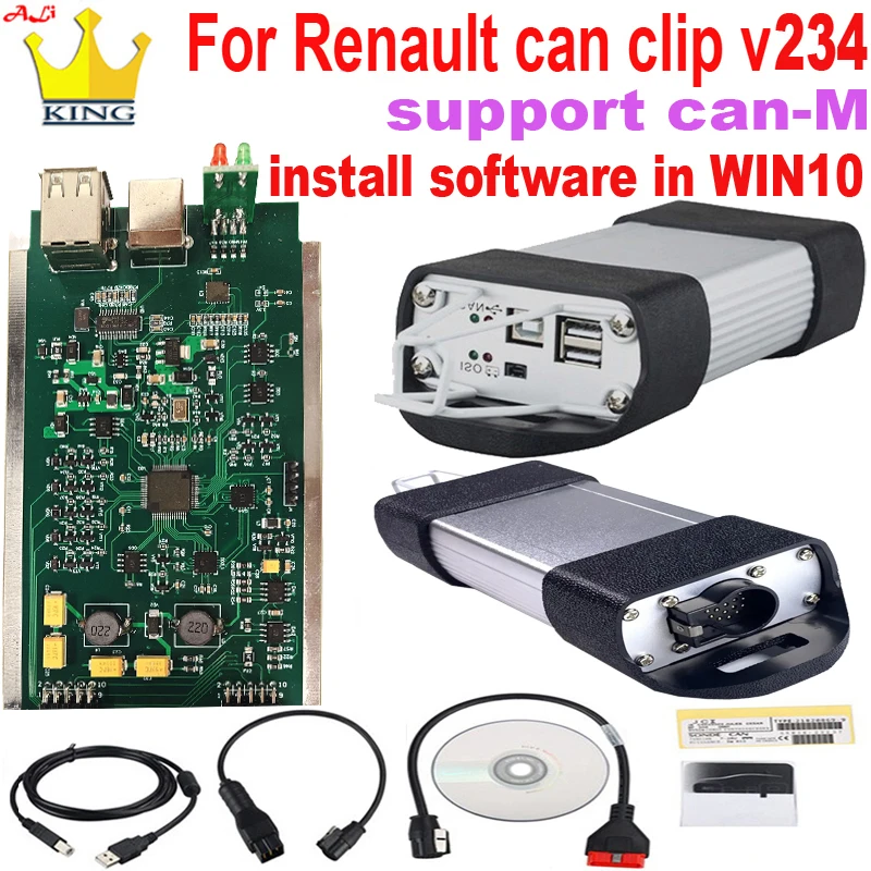 V234 Reprog Can Clip For Renault Can M System Obd 2 Cables Diagnostic