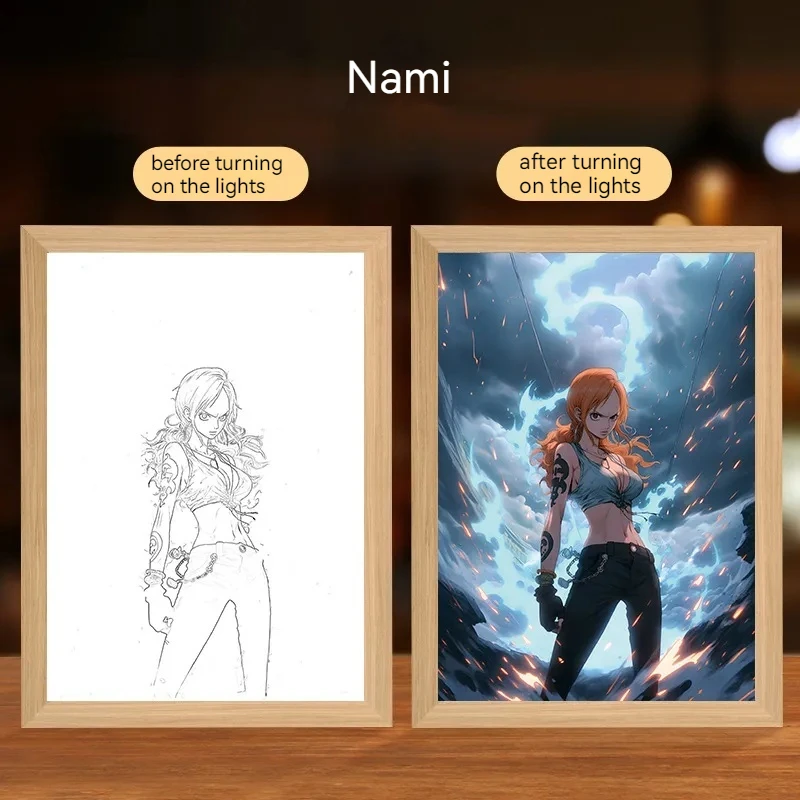 Nami Custom Drawing One Piece | Art Board Print🌍 Descubra as melhores ...