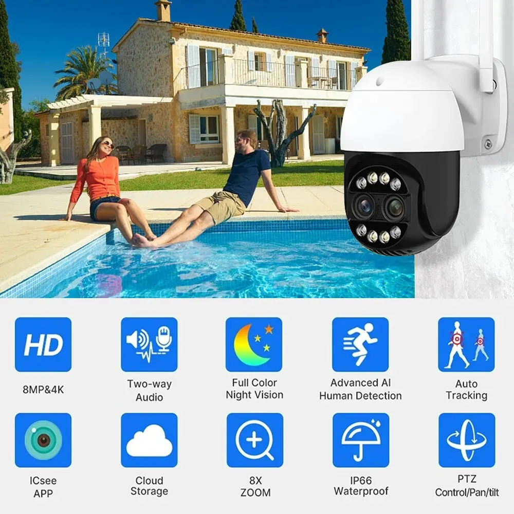 Intelligent Outdoor Monitoring Mobile Detection Camera – JumbleUS
