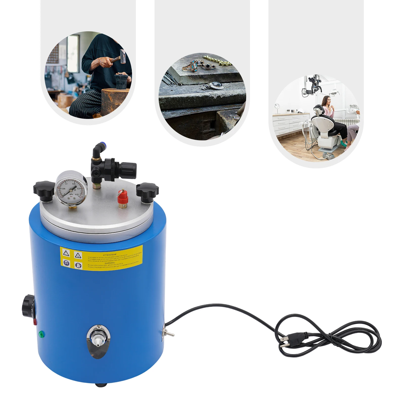 High-Performance Wax Injection Machine with Non-Leak Nozzles, Air ...