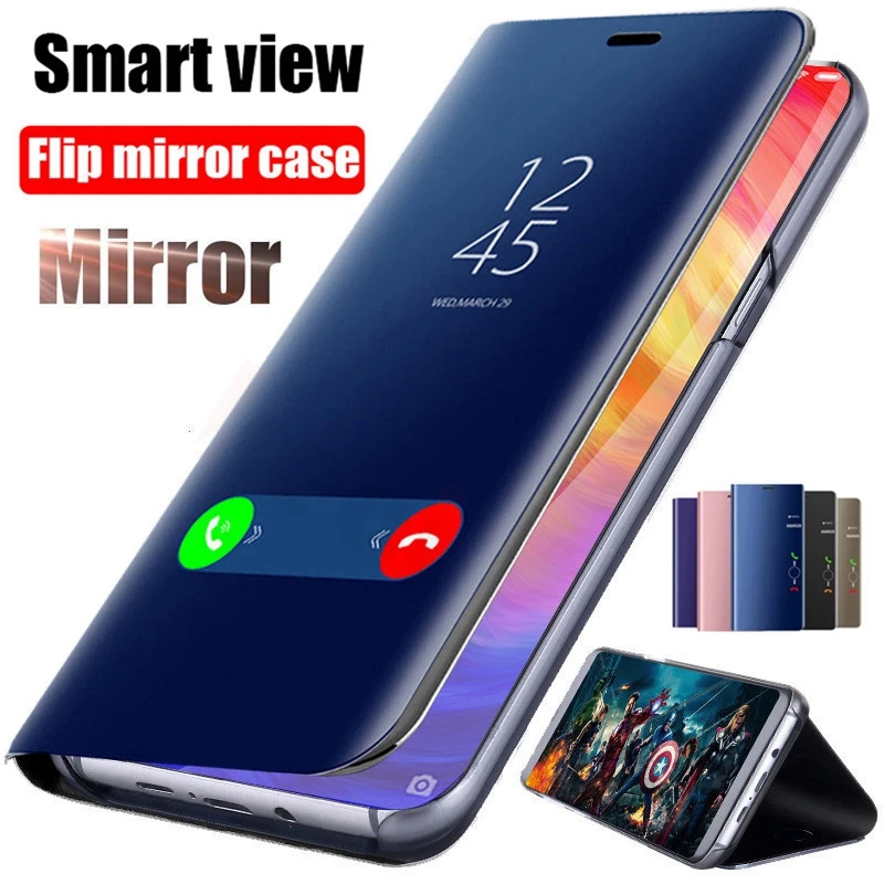 Smart-View-Mirror-Flip-Case-For-Samsung-Galaxy-A55-A35-A25-A05S-A14-A54 ...