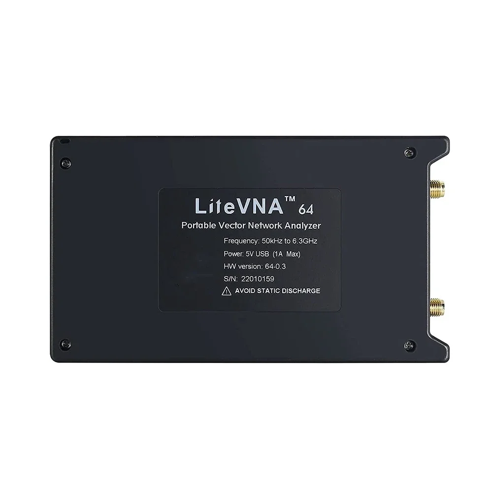 Портативный анализатор сетевых антенн с 4-дюймовым дисплеем LiteVNA-64 VNA 50 кГц-6,3 ГГц ...