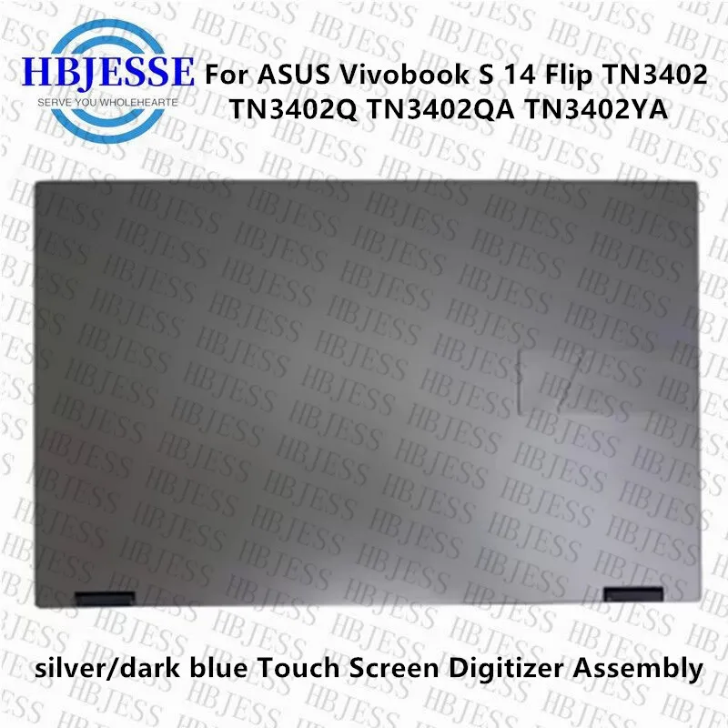 14.0'' LCD Touch Screen Digitizer Assembly for ASUS Vivobook S 14 Flip ...