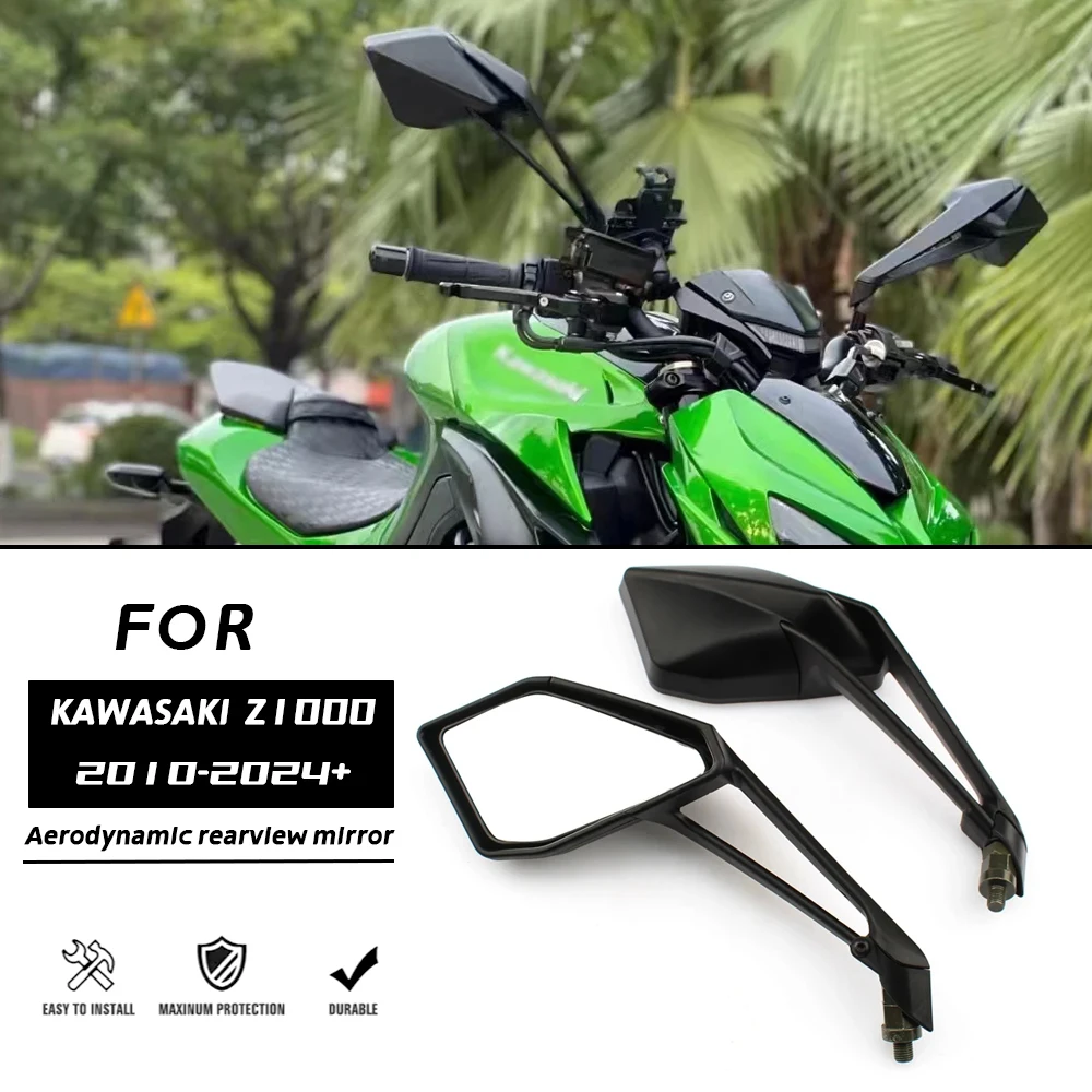Motorcycle Rear View Mirrors For Kawasaki Z1000 Z 1000 2014-2021 2016 ...