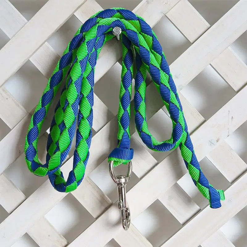 New-Braided-Horse-Rope-Horse-Leading-Rope-Braid-Horse-Halter-Equestrian ...