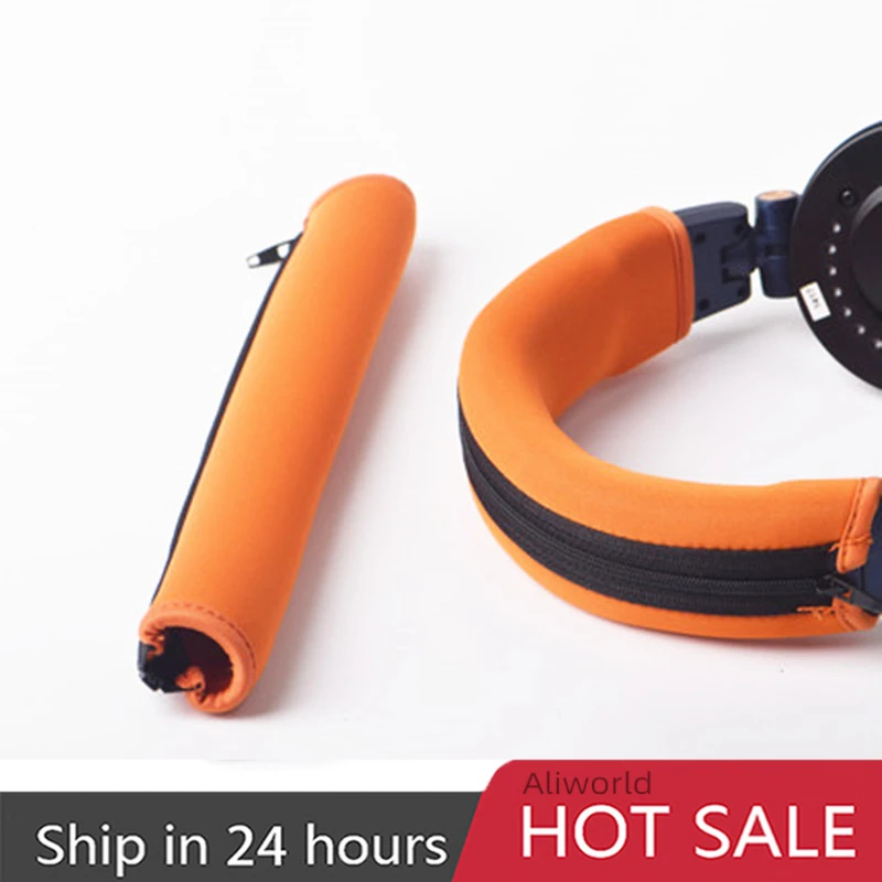 Zipper-Headphone-Protector-Sleeve-Cushion-Pad-Headband-For-Audio ...