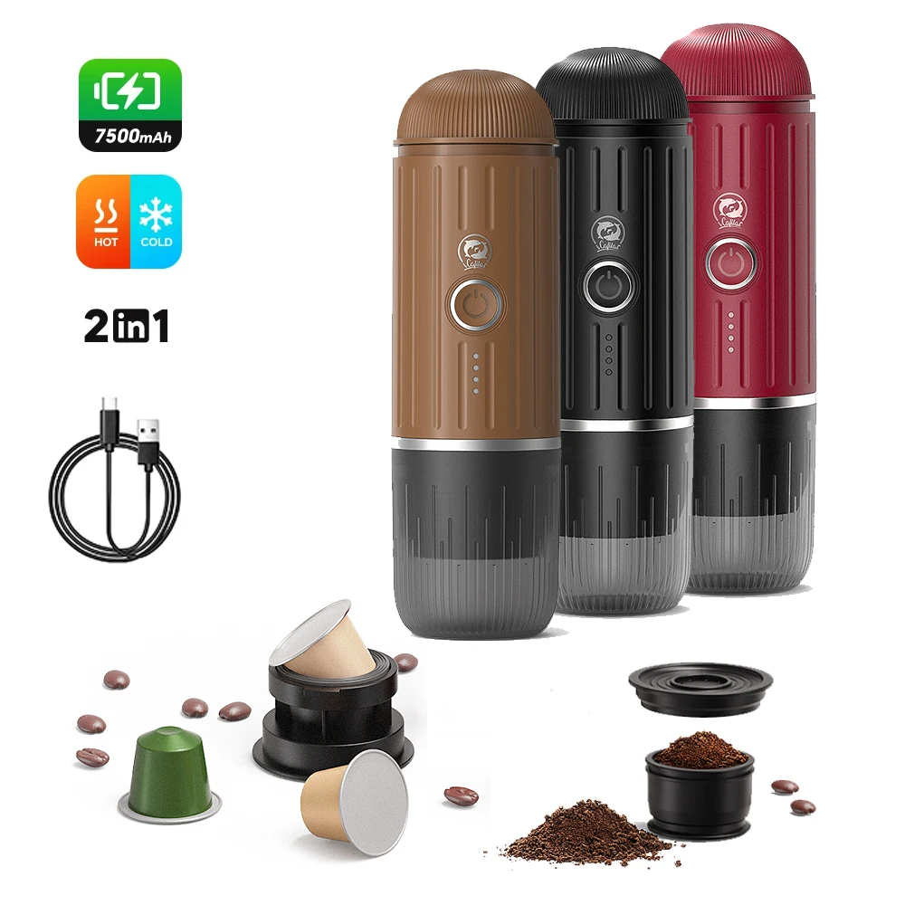 Portable-Espresso-Machine-Electric-Coffee-Maker-Compatible-with ...