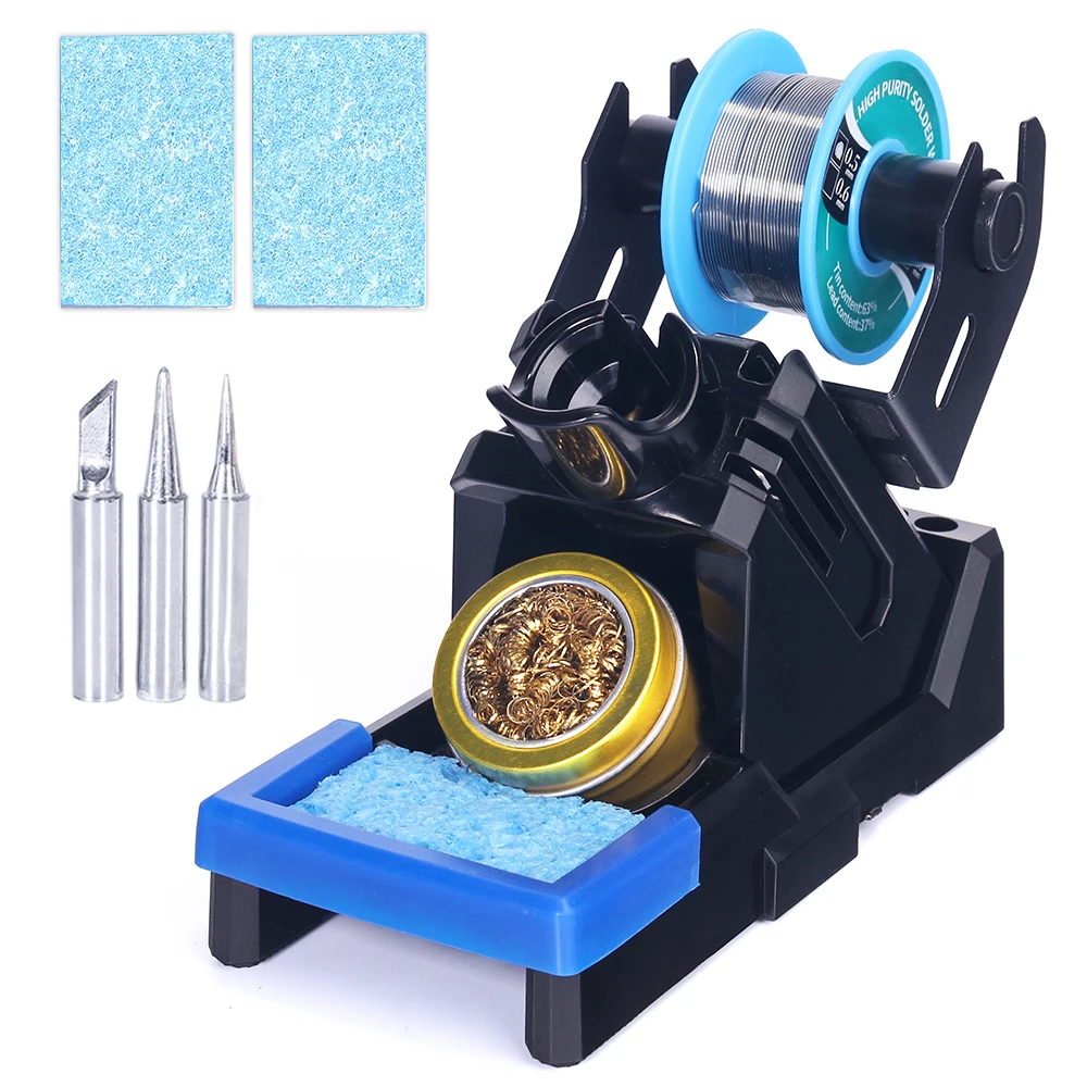YIHUA Optional Soldering Iron Handle Tips Cleaning Sponge Holder for ...