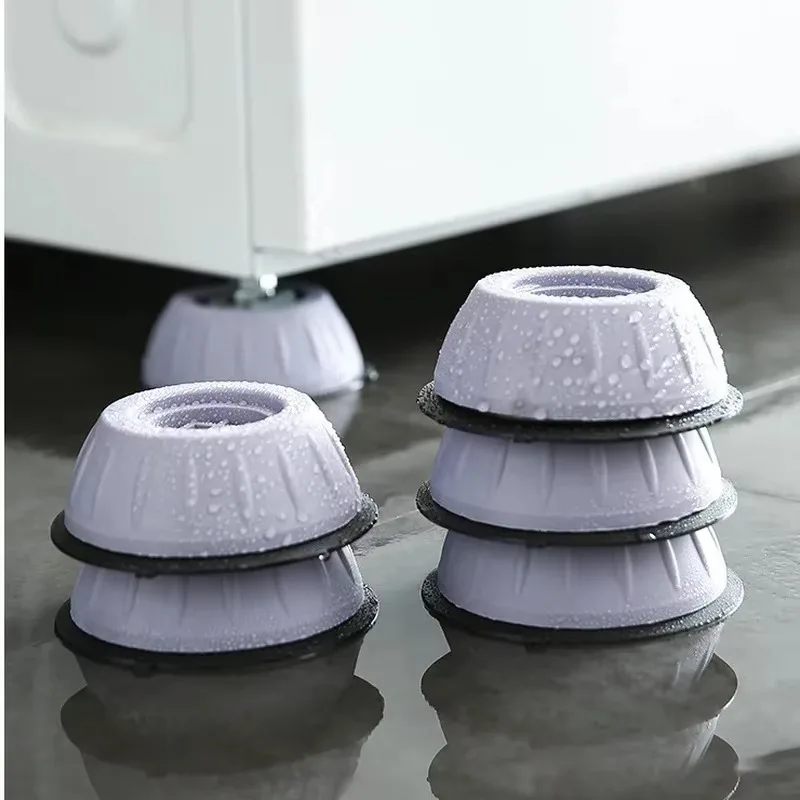 4Pcs Anti Vibration Feet Pads Rubber Legs Slipstop Silent Skid Raiser ...