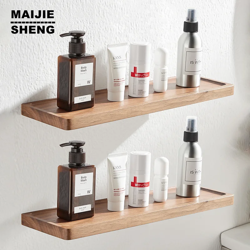 Bathroom Shelf, Wall Shelves For Bathroom/living Room/kitchen/bedroom ...