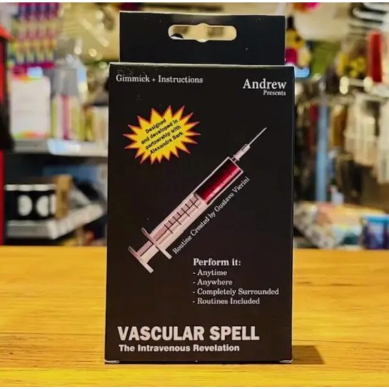 New Arrivals Vascular Spell By Andrew Gimmicks Street Magic Tricks ...