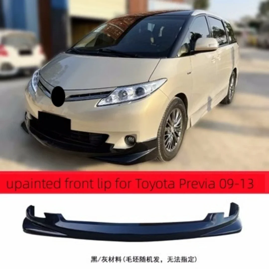 ABS-Masterial-Body-Kit-Front-Rear-Lip-for-Toyota-Previa-2009-12-Upgrade ...