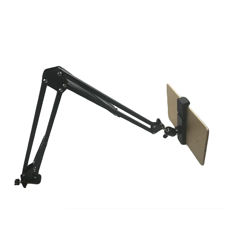 Adjustable-Microphone-Scissor-Arm-Stand-Desktop-Mic-Clip-Holder-Tripod ...