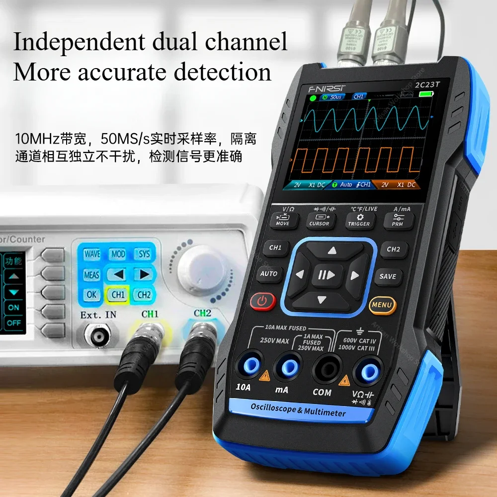 Handheld-digital-oscilloscope-multimeter-three-in-one-two-channel ...