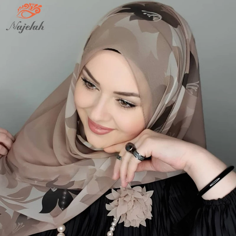 Islamic-Chiffon-Long-Hijab-Abaya-Hijabs-For-Woman-Abayas-Jersey-Turban ...