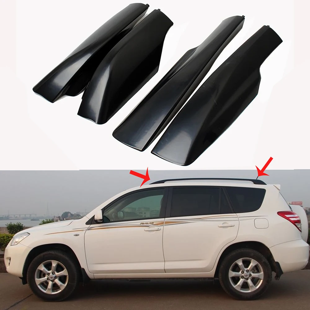 4PCS-Car-Roof-Rack-Cover-For-Toyota-RAV4-2006-2007-2008-2009-2010-2012 ...