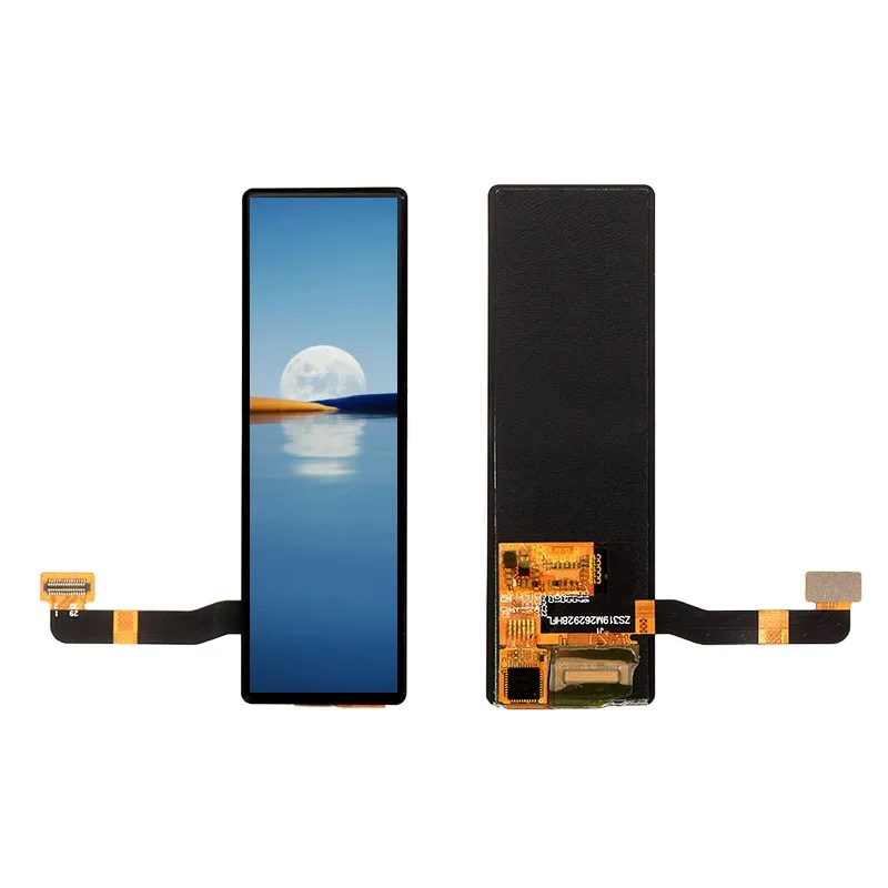 3.19 Inch AMOLED Display Assembly with Cover Glass, 262*928 Pixel On ...