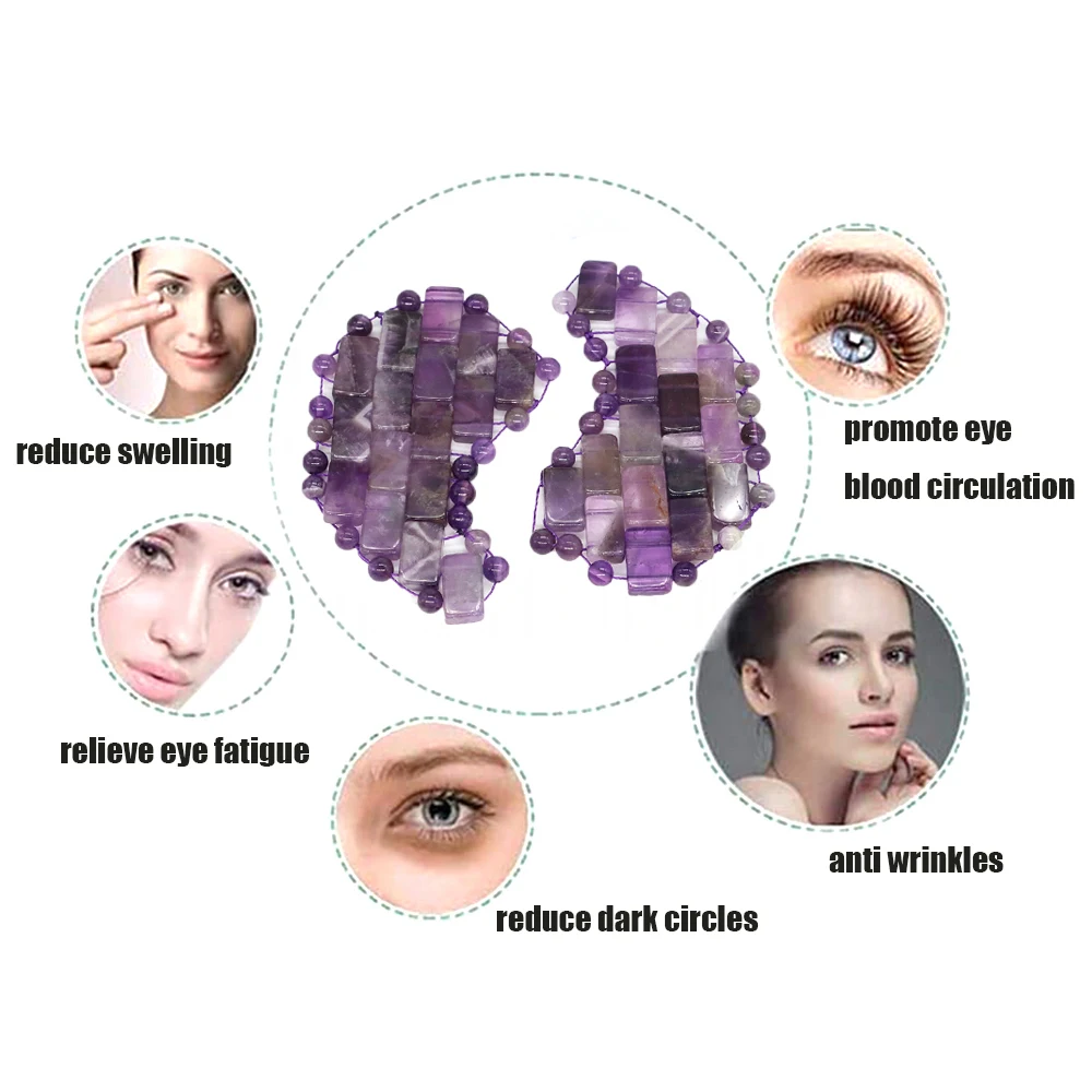 Natural Amethyst Eyes