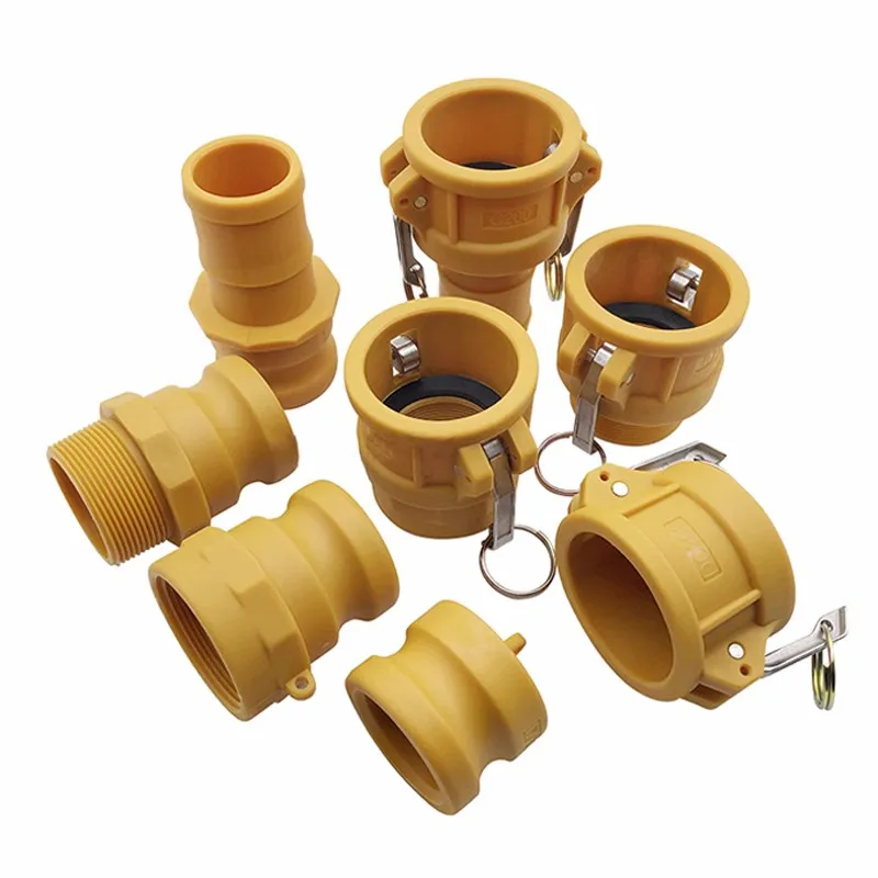 1Pcs DN15 To DN50 Nylon Camlock Couplings 1/2" To 2" Quick Disconnect ...